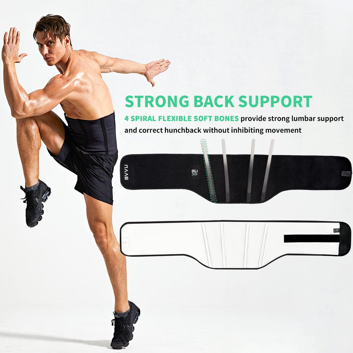 Men's & Women's Velcro Waist Slimmer & Waist Trimmer Belt – BVVU